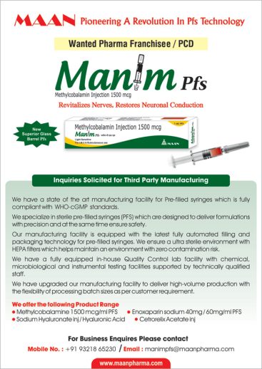 MAAN Pharmaceuticals Ltd. – MAAN Pharmaceuticals Ltd.